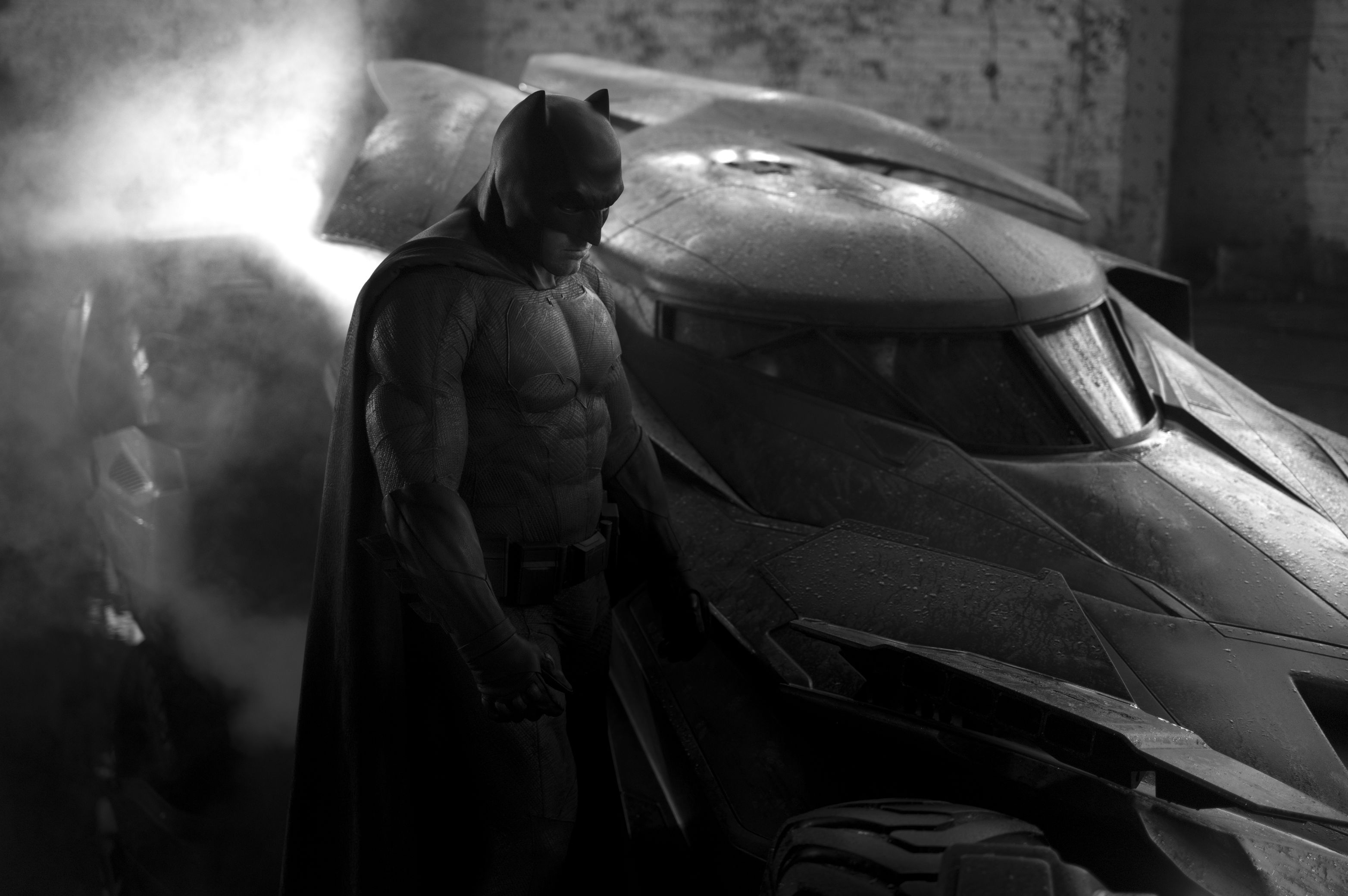 ¡El primer vistazo al traje de Batman en Batman vs. Superman!