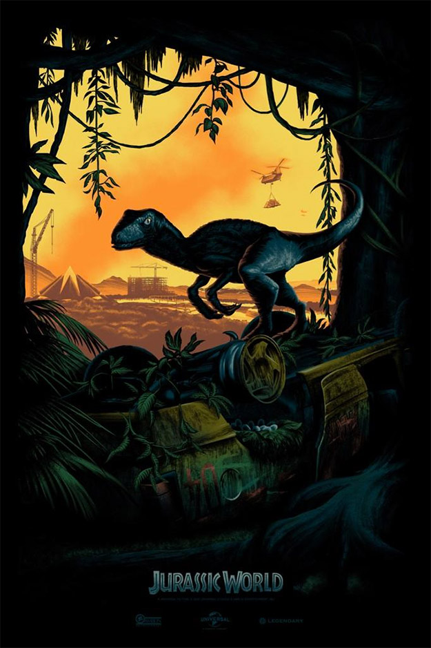 El nuevo (o primer) cartel de Jurassic World para la Comic-Con